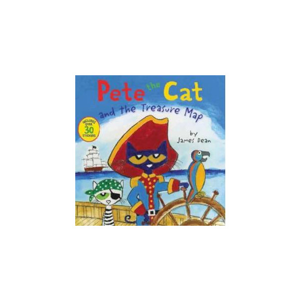 Pete the Cat and the Treasure Map - Ru-shop.cz